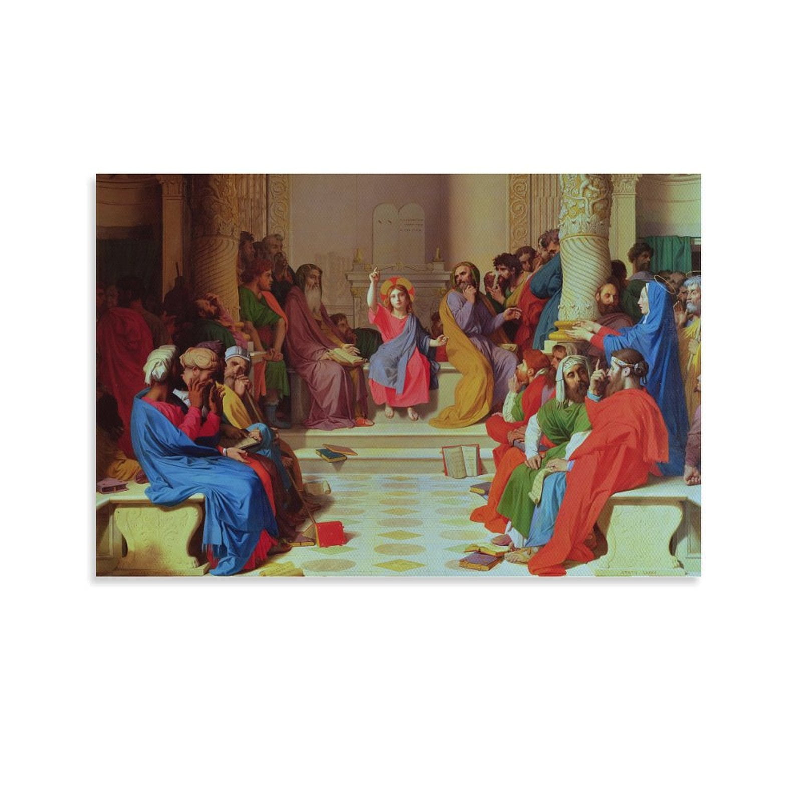 Jean Auguste Dominique Ingres Print Painting (50) Picture Print Wall ...