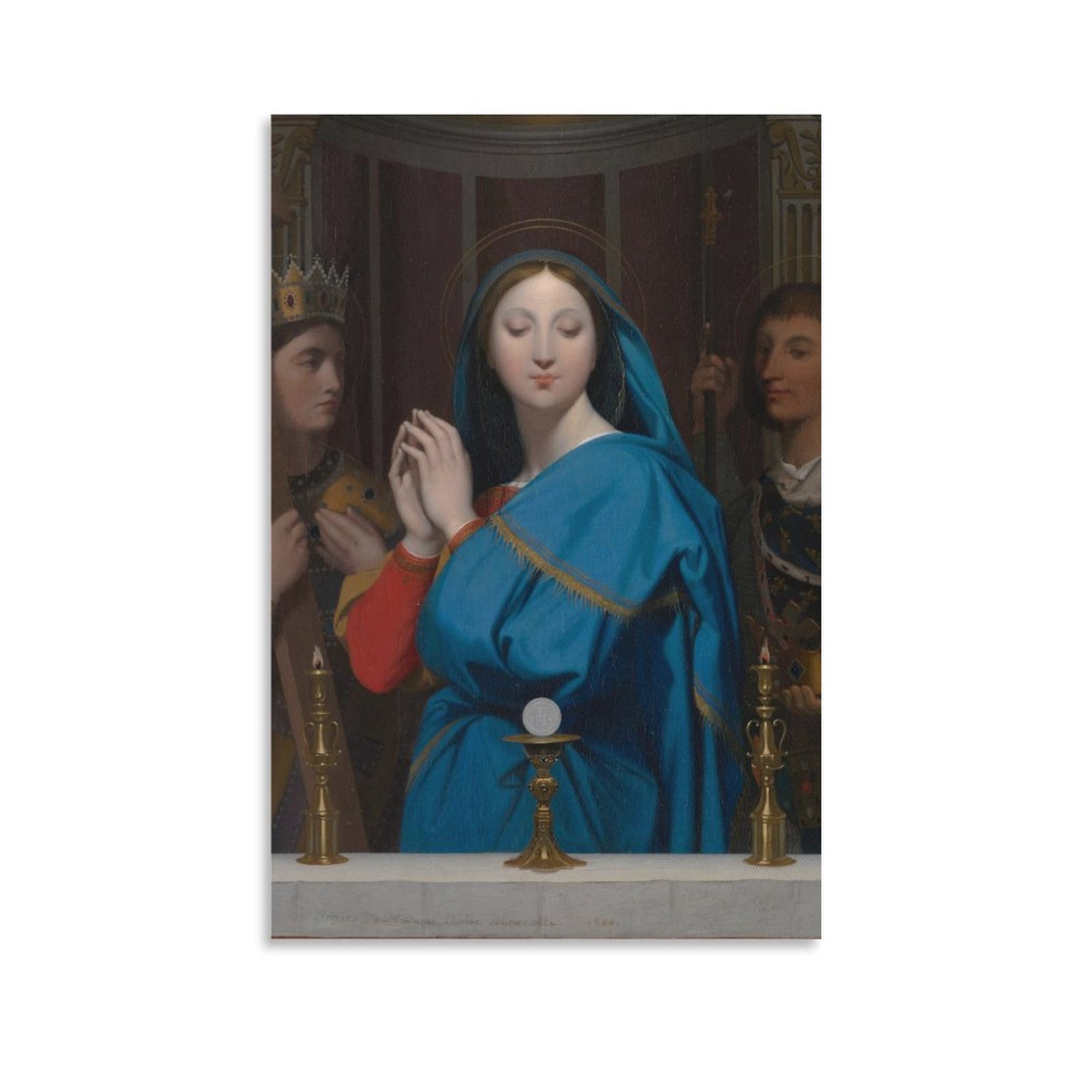 Jean Auguste Dominique Ingres Print Painting (56) Artworks Picture ...