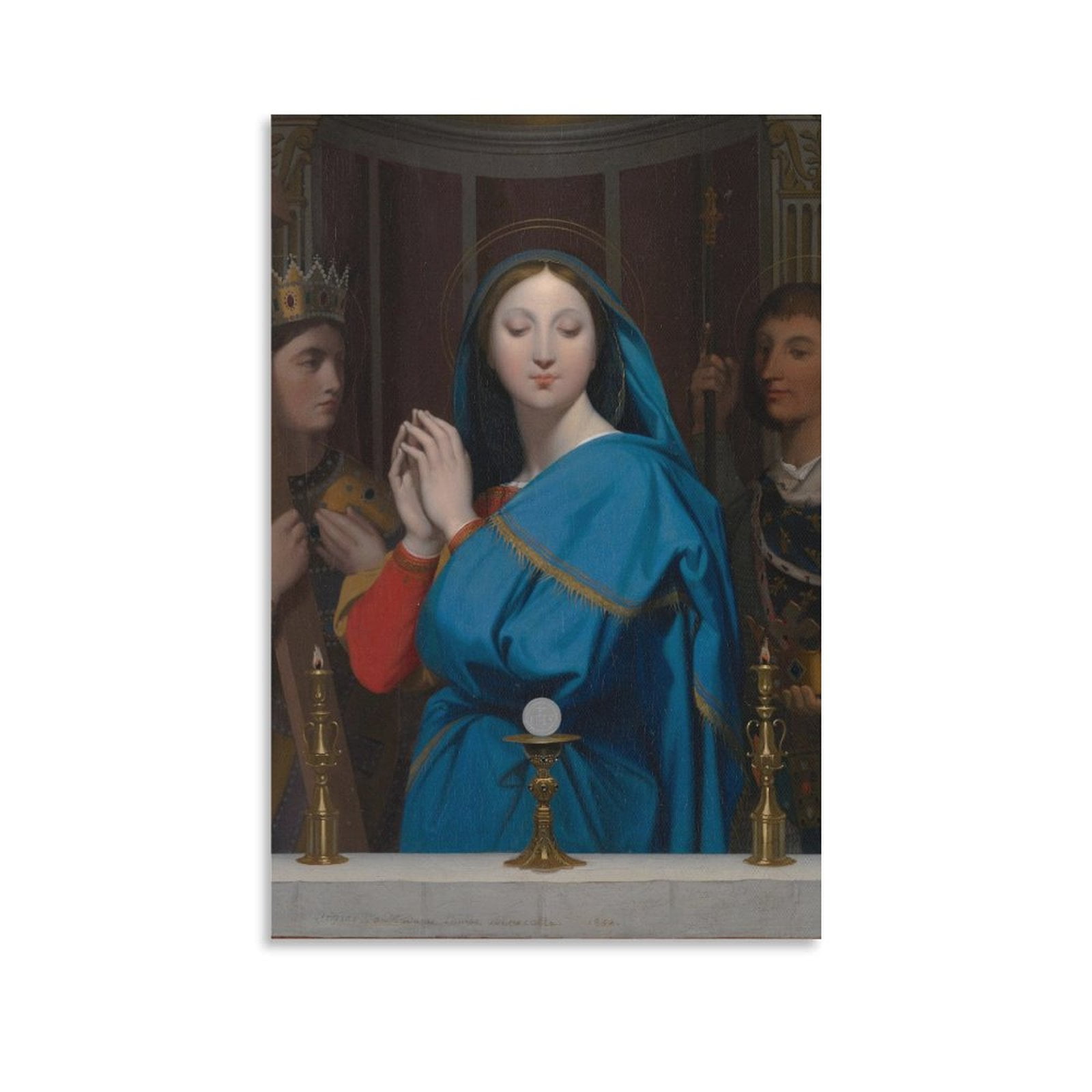 Jean Auguste Dominique Ingres Print Painting (56) Posters Wall Art ...