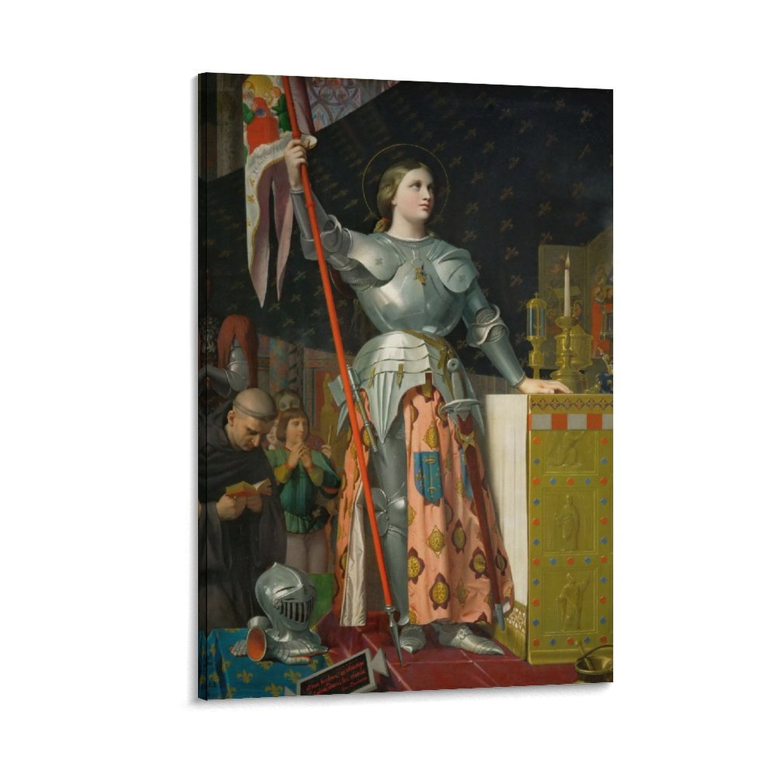 Jean Auguste Dominique Ingres Print Painting (72) Canvas Wall Art ...