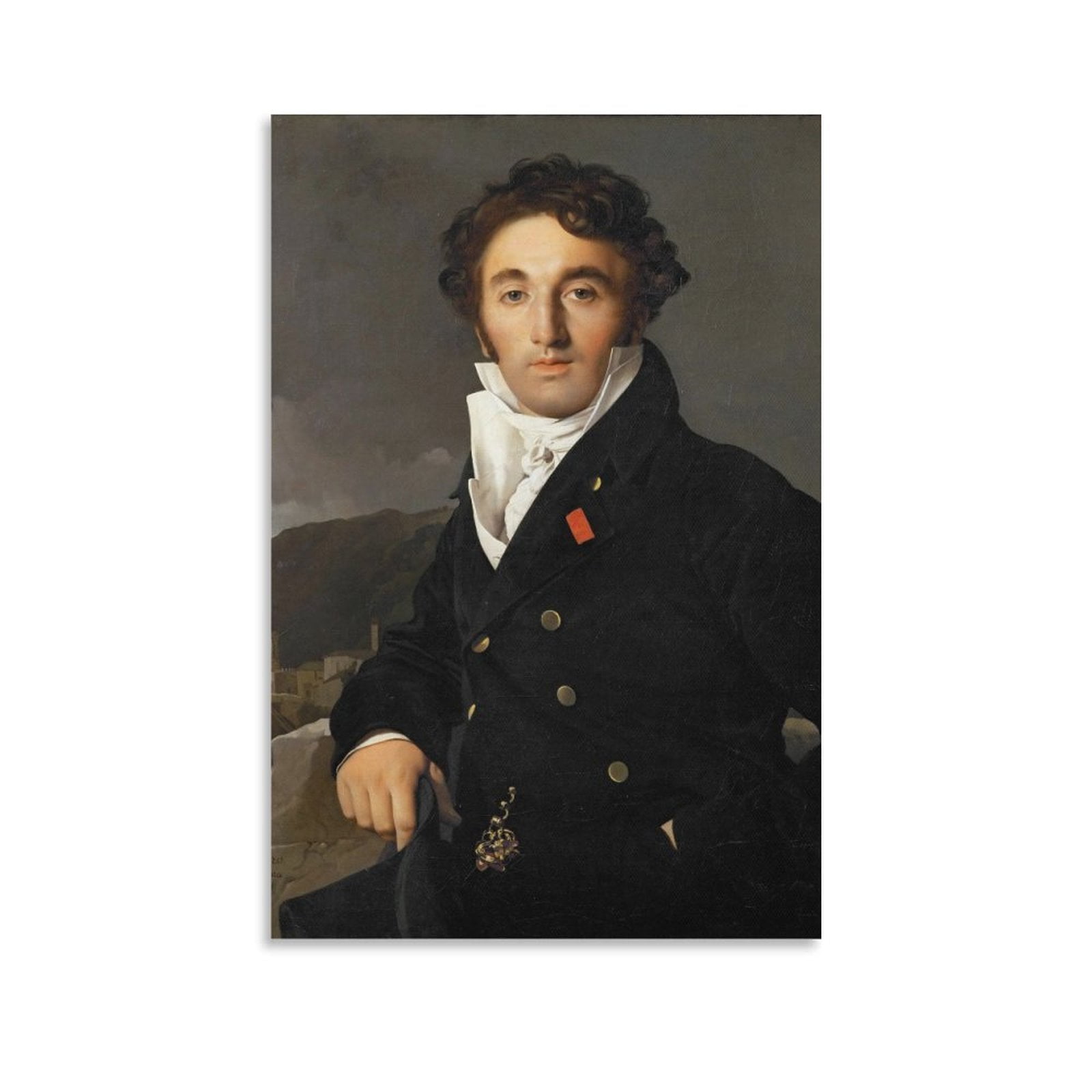 Jean Auguste Dominique Ingres Print Painting (81) Artworks Canvas ...