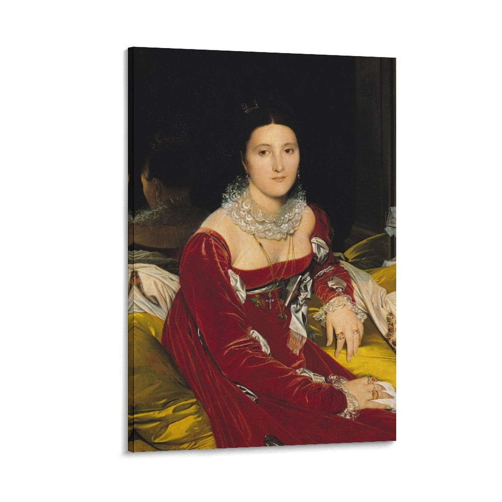 Jean Auguste Dominique Ingres Print Painting (84) Canvas Poster Wall ...