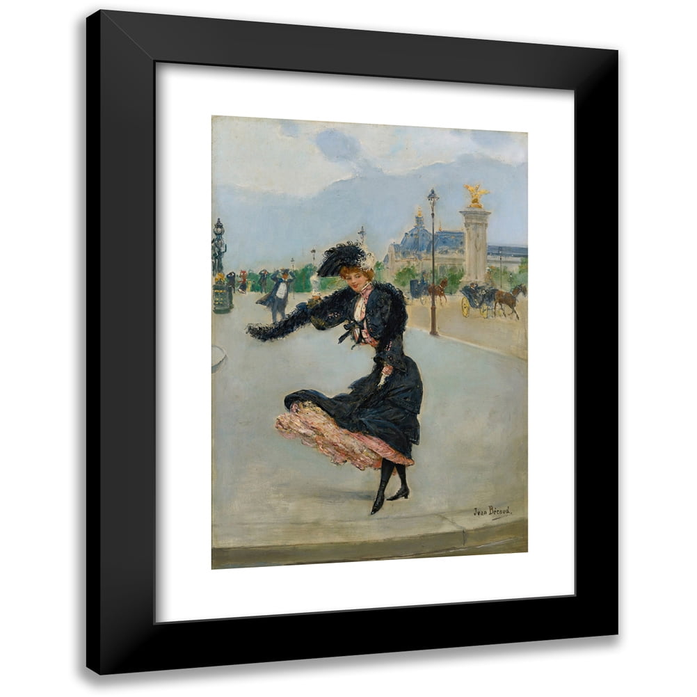 Jean Béraud 11x14 Black Modern Framed Museum Art Print Titled - Elegant ...