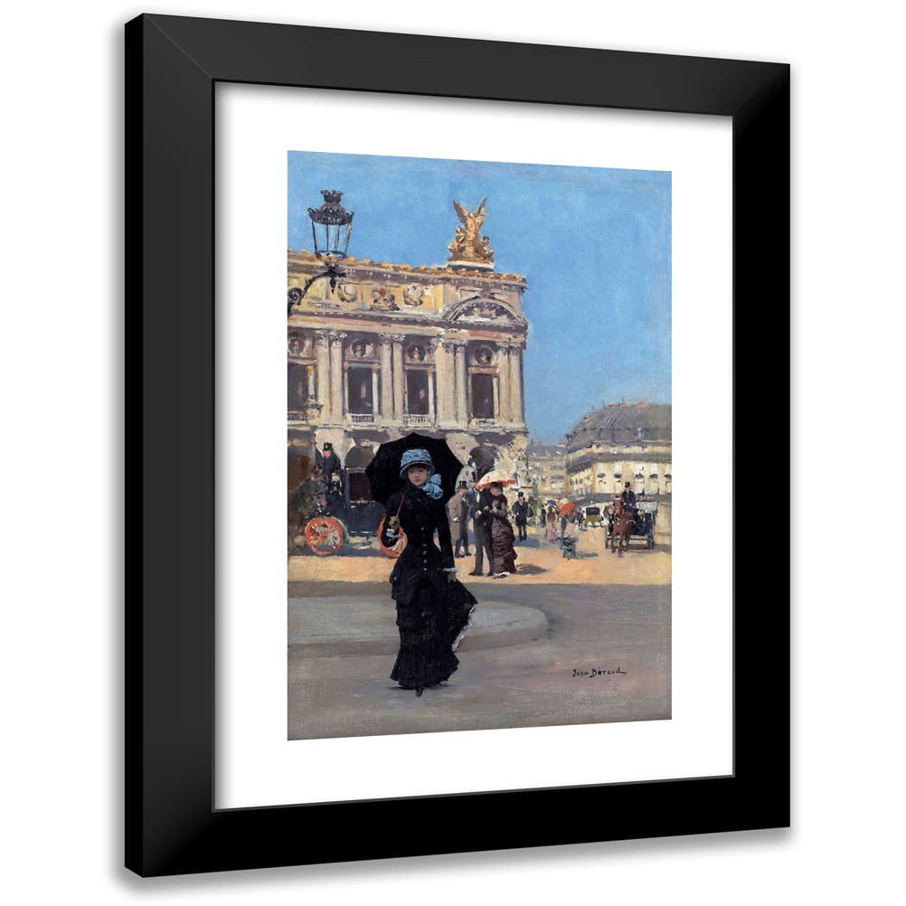 Jean Béraud 11x14 Black Modern Framed Museum Art Print Titled - In ...
