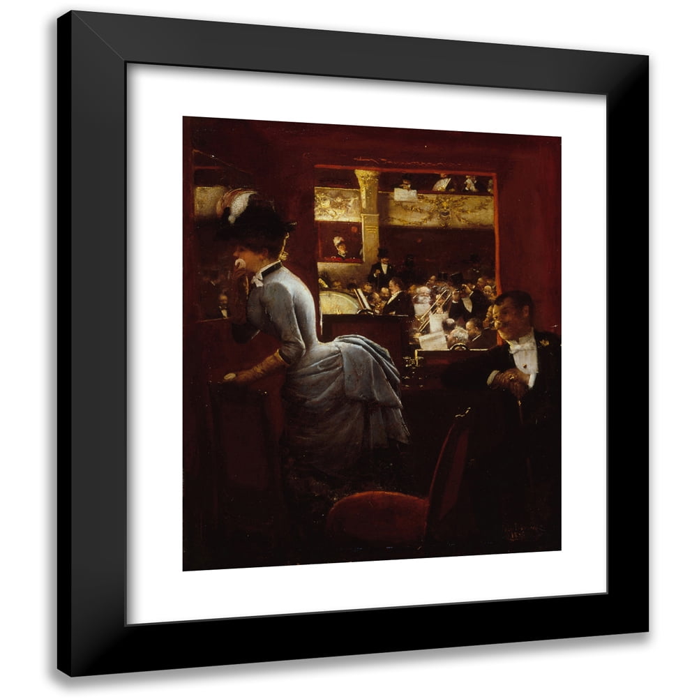 Jean Béraud 12x14 Black Modern Framed Museum Art Print Titled - La ...