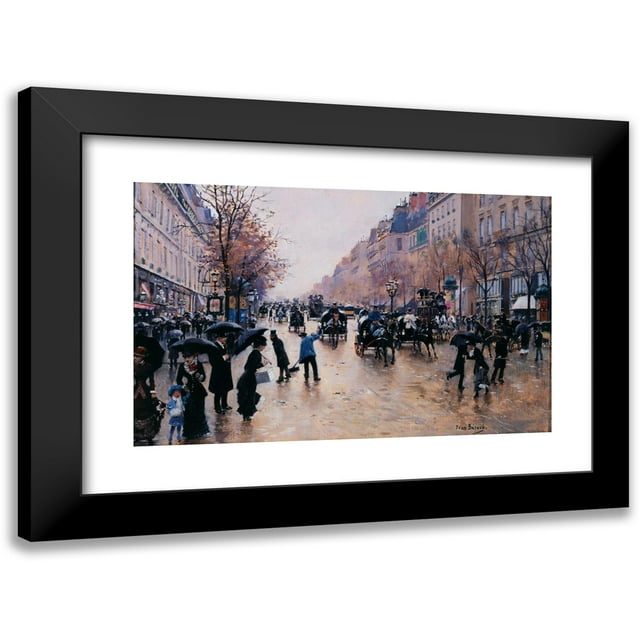 Jean Béraud 14x11 Black Modern Framed Museum Art Print Titled ...