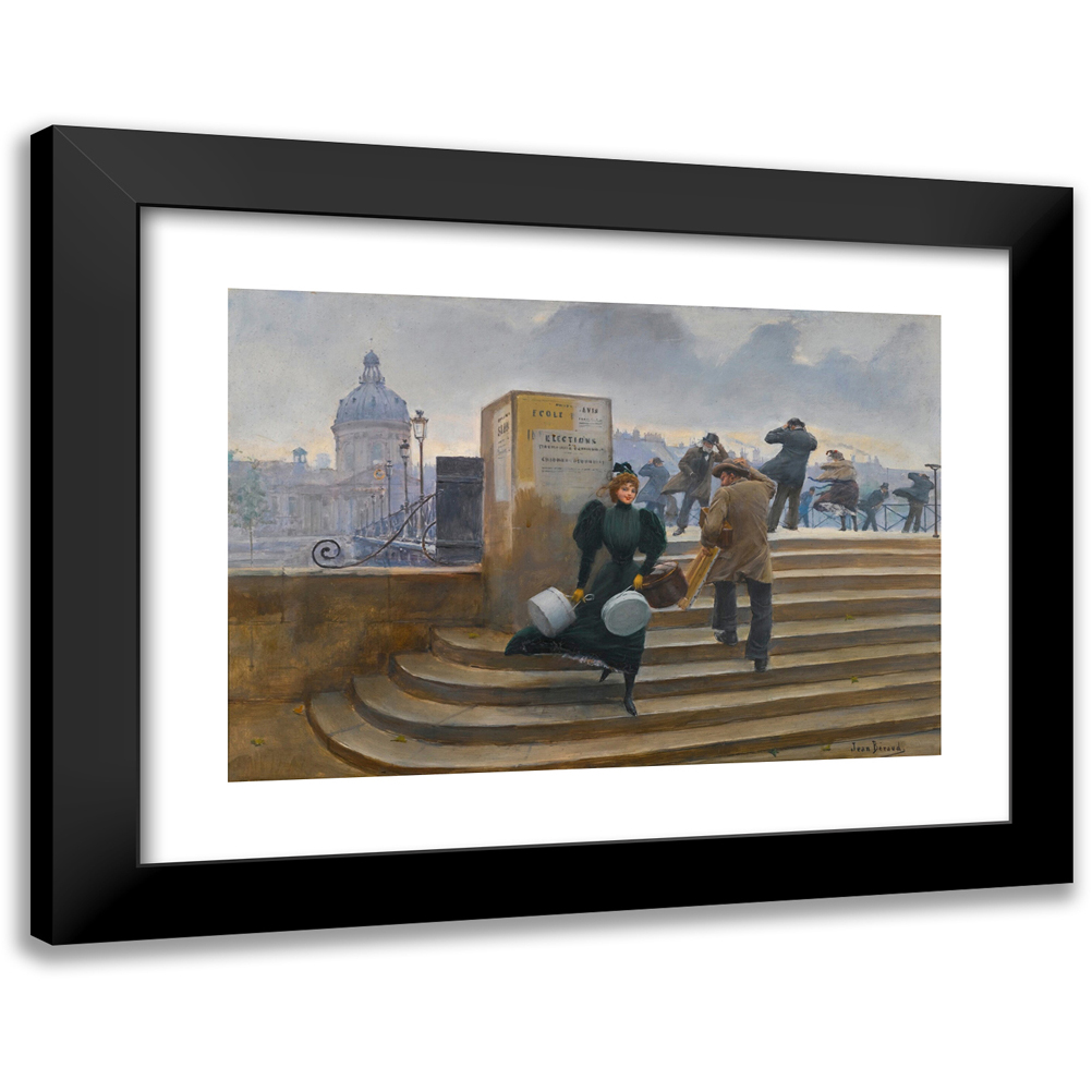 Jean Béraud 14x11 Black Modern Framed Museum Art Print Titled - Moder ...