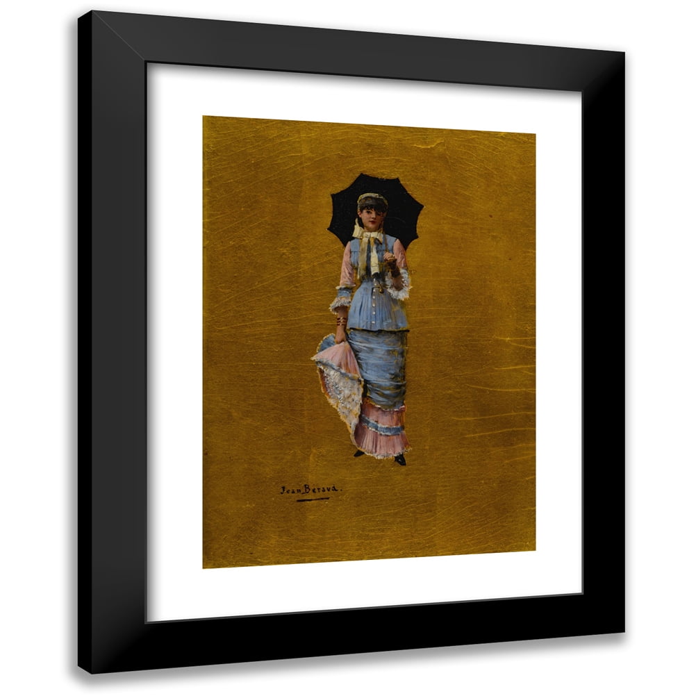 Jean Béraud 14x18 Black Modern Framed Museum Art Print Titled - Young ...