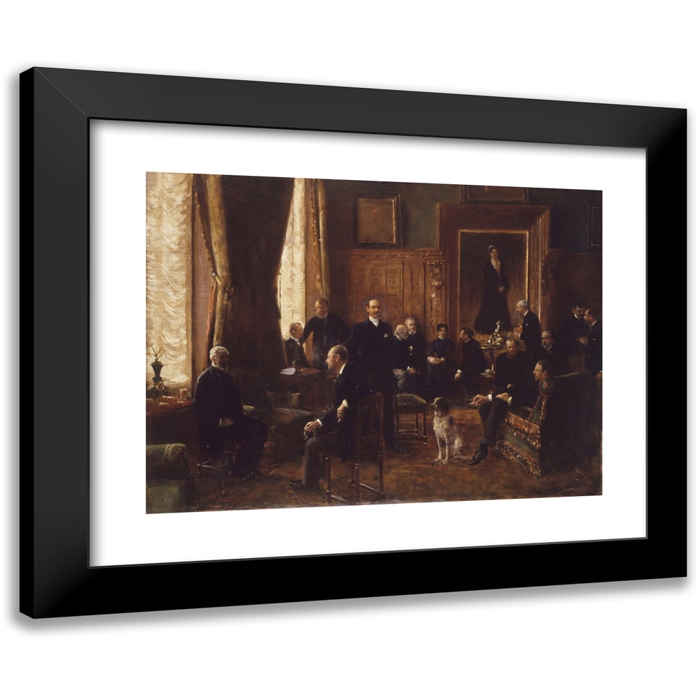 Jean Béraud 18x14 Black Modern Framed Museum Art Print Titled - Le ...