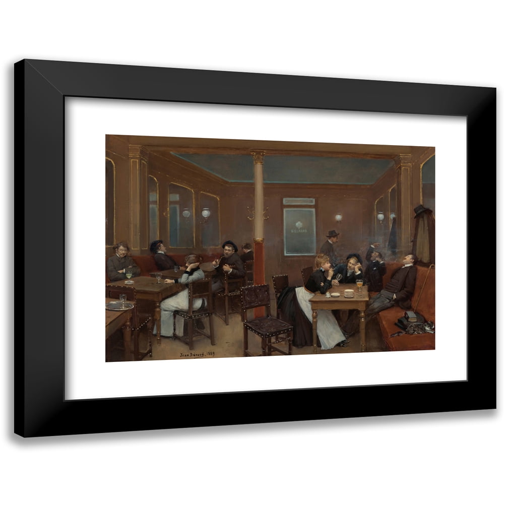 Jean Béraud 18x14 Black Modern Framed Museum Art Print Titled - Student ...