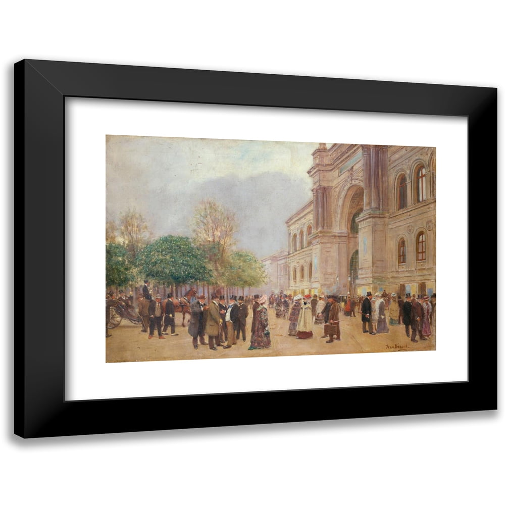 Jean Béraud 18x14 Black Modern Framed Museum Art Print Titled - The ...