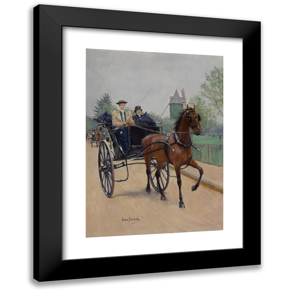 Jean Béraud 18x24 Black Modern Framed Museum Art Print Titled - Le ...