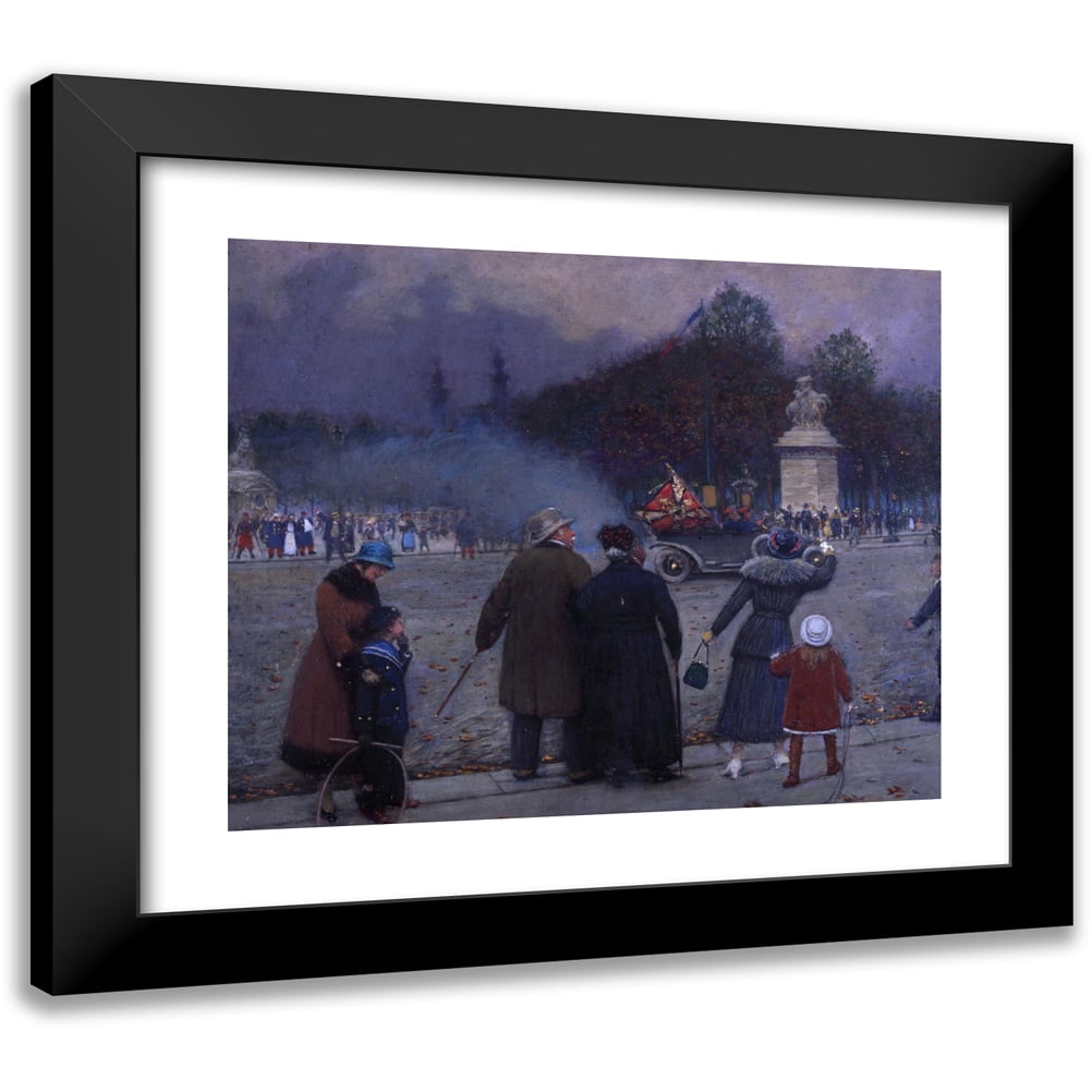 Jean Béraud 23x20 Black Modern Framed Museum Art Print Titled - German ...