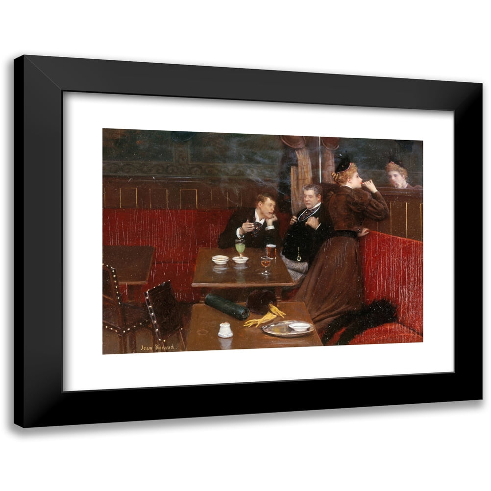 Jean Béraud 24x18 Black Modern Framed Museum Art Print Titled - Three ...