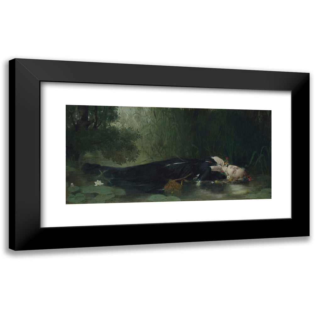 Jean-Baptiste Bertrand 18x11 Black Modern Framed Museum Art Print ...