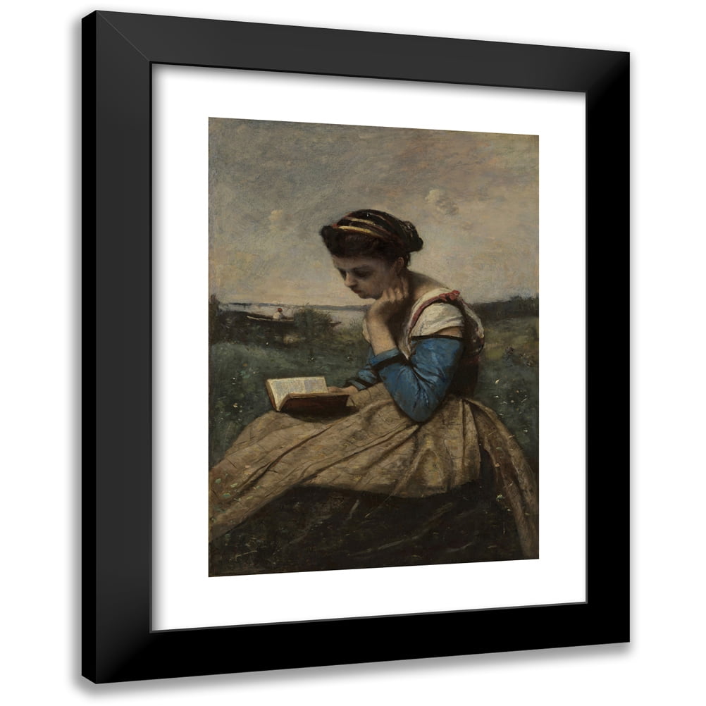 Jean-Baptiste-Camille Corot 11x14 Black Modern Framed Museum Art Print ...