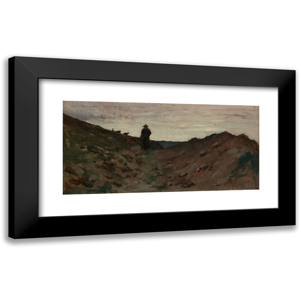 Jean-Baptiste-Camille Corot 14x9 Black Modern Framed Museum Art Print ...