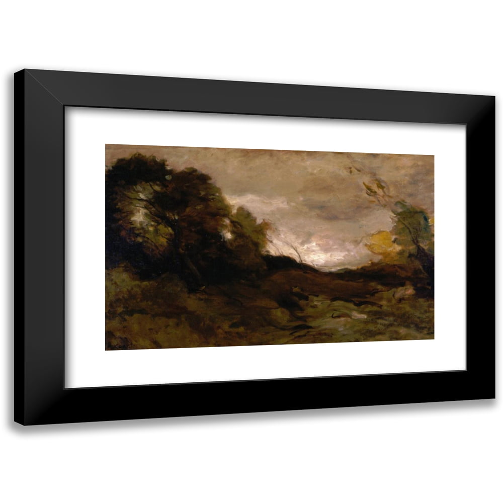 Jean-Baptiste-Camille Corot 18x13 Black Modern Framed Museum Art Print ...