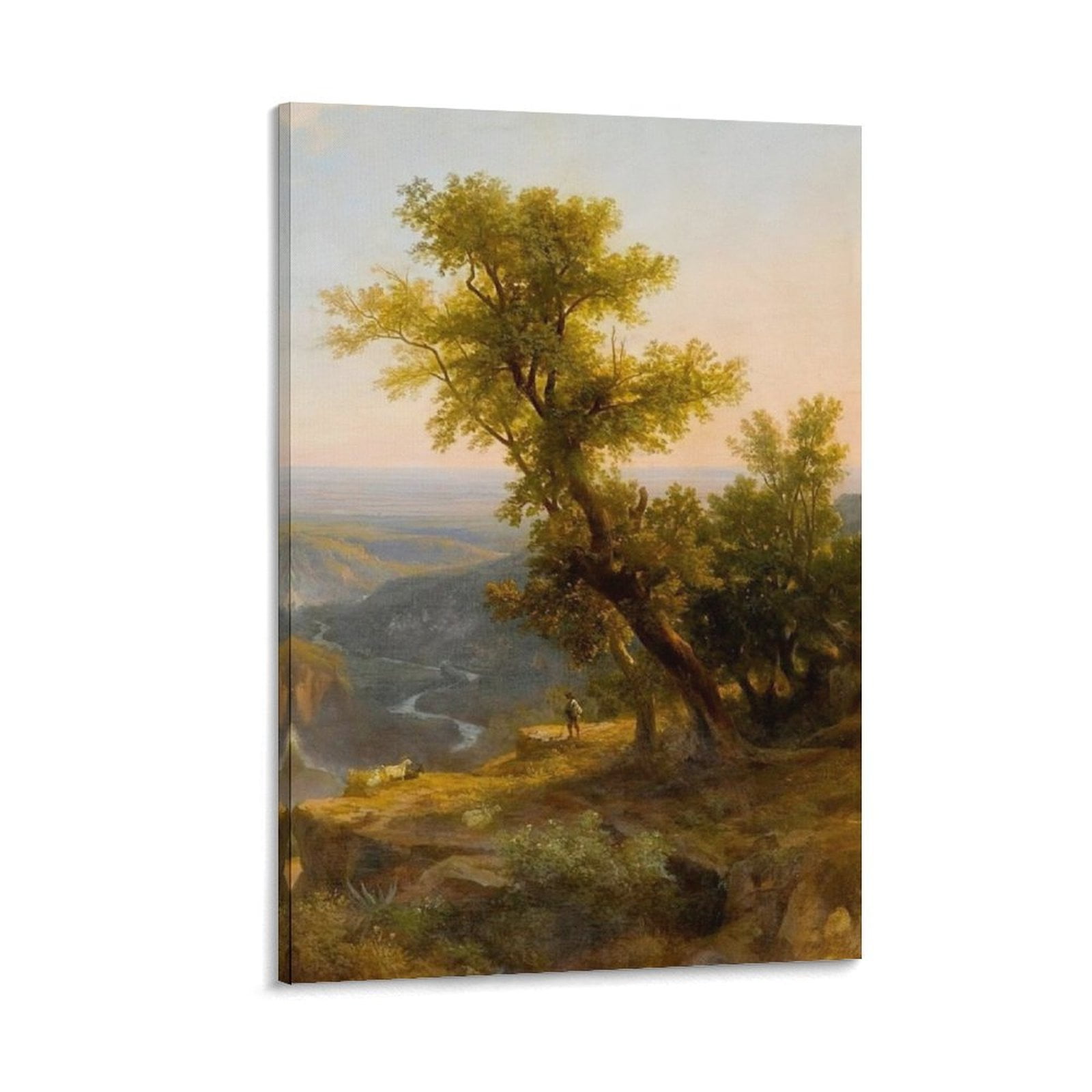 Jean-Baptiste-Camille Corot Vintage Art Prints Poster (24) Canvas Art ...