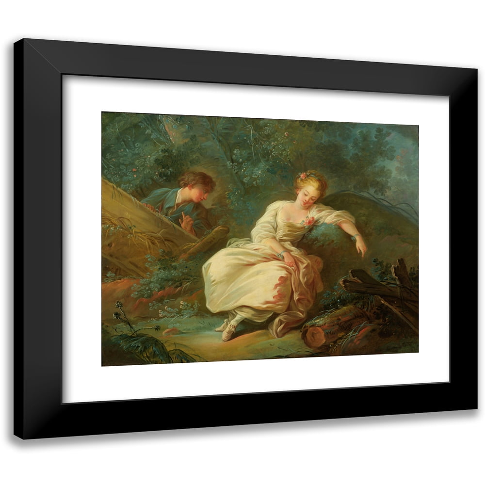 Jean-Baptiste Huet 18x15 Black Modern Framed Museum Art Print Titled ...