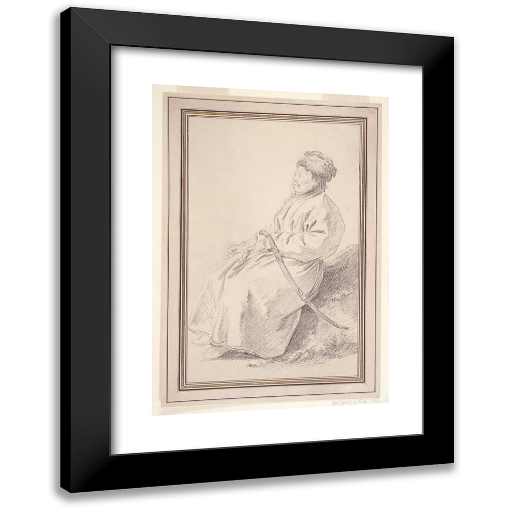 Jean-Baptiste Le Prince 11x14 Black Modern Framed Museum Art Print ...