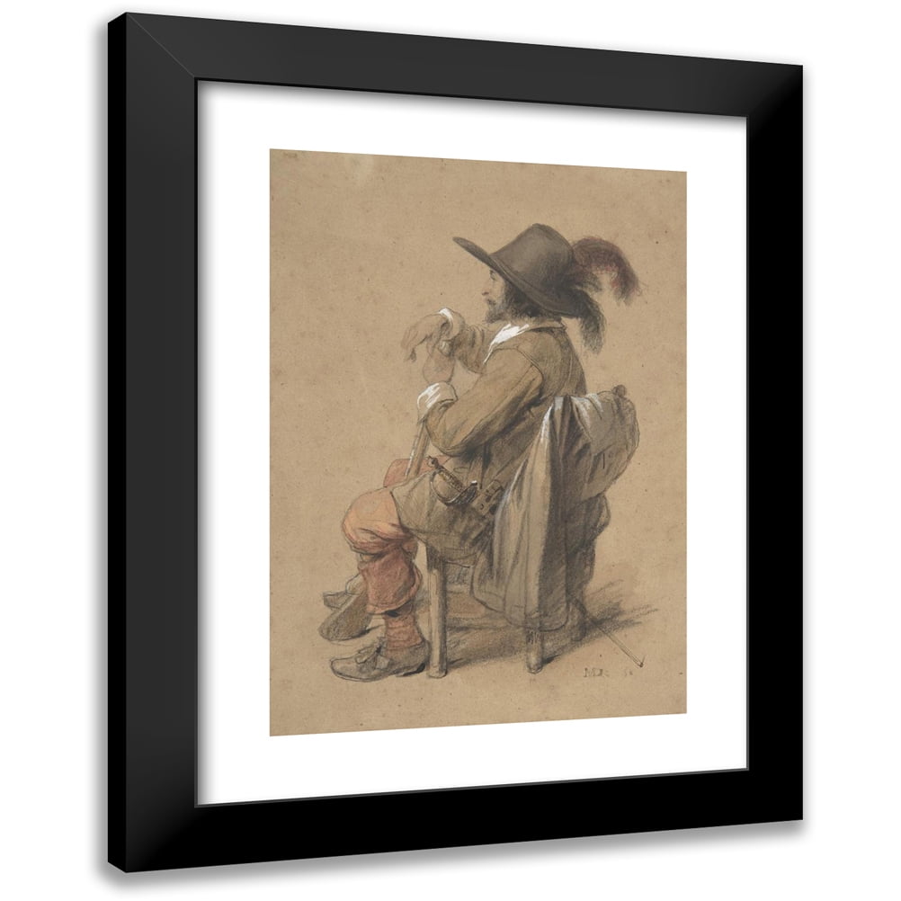 Jean-Baptiste Madou 11x14 Black Modern Framed Museum Art Print Titled ...