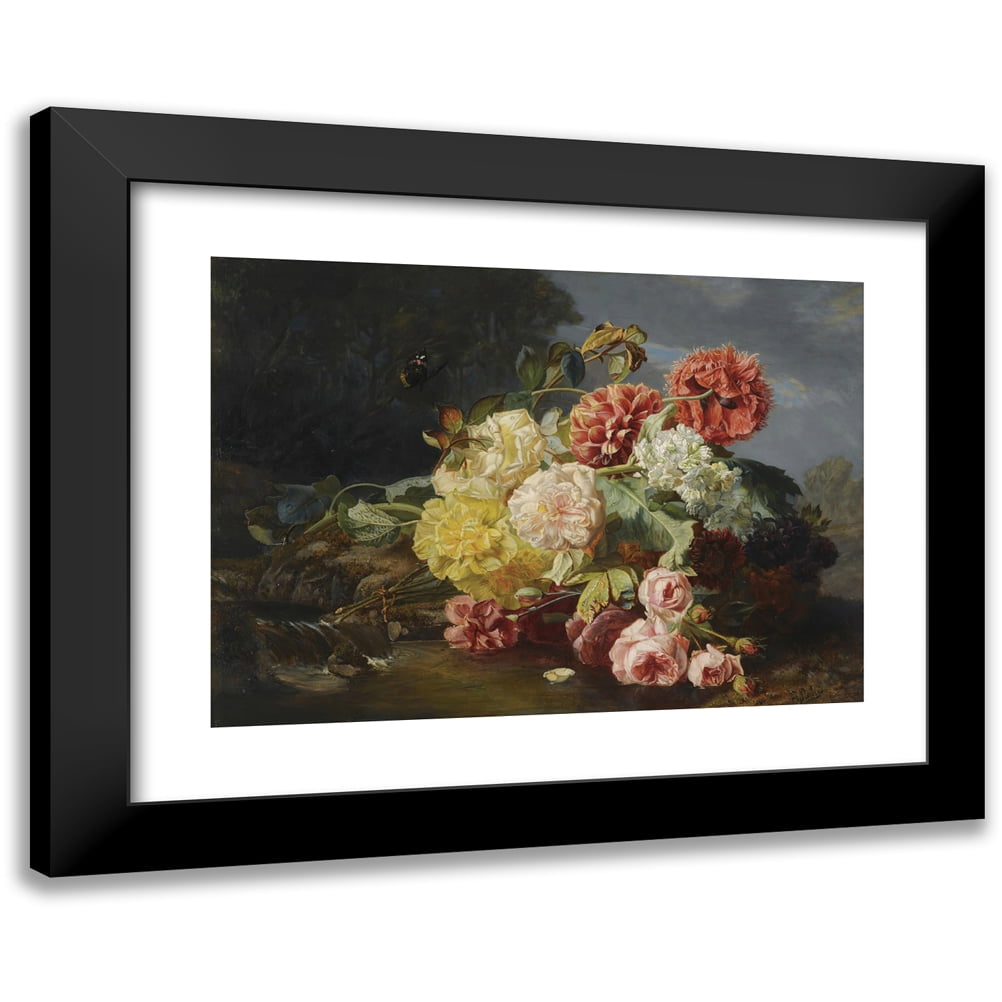 Jean-Baptiste Robie 18x14 Black Modern Framed Museum Art Print Titled ...