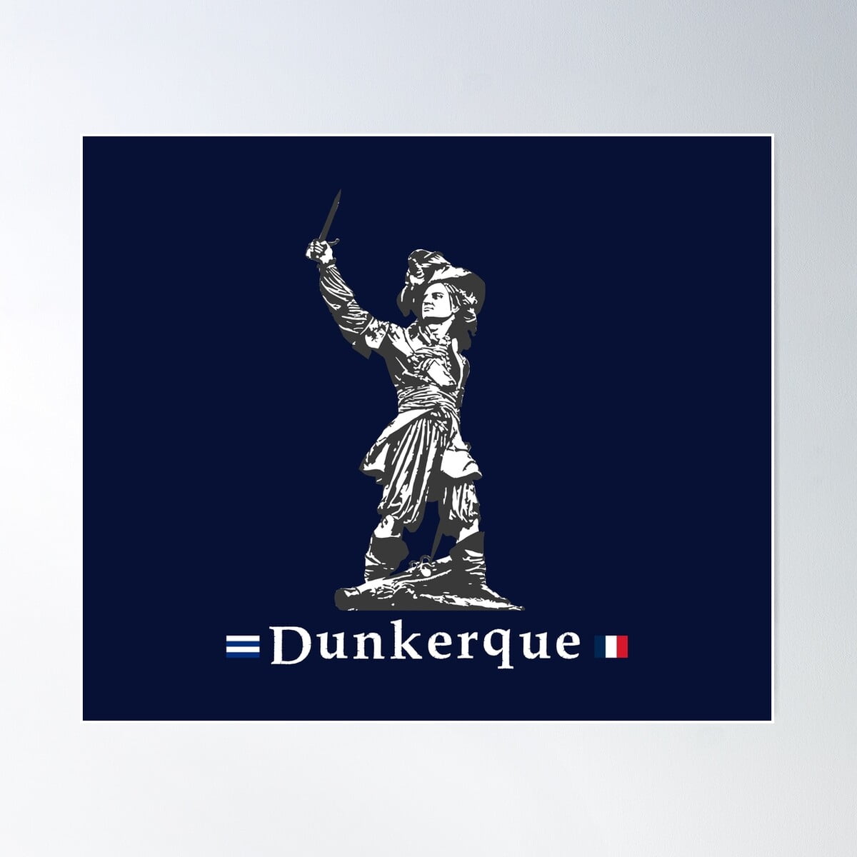 Jean Bart Dunkirk Poster Wall Art, Modern Wall Decor For Living Room ...
