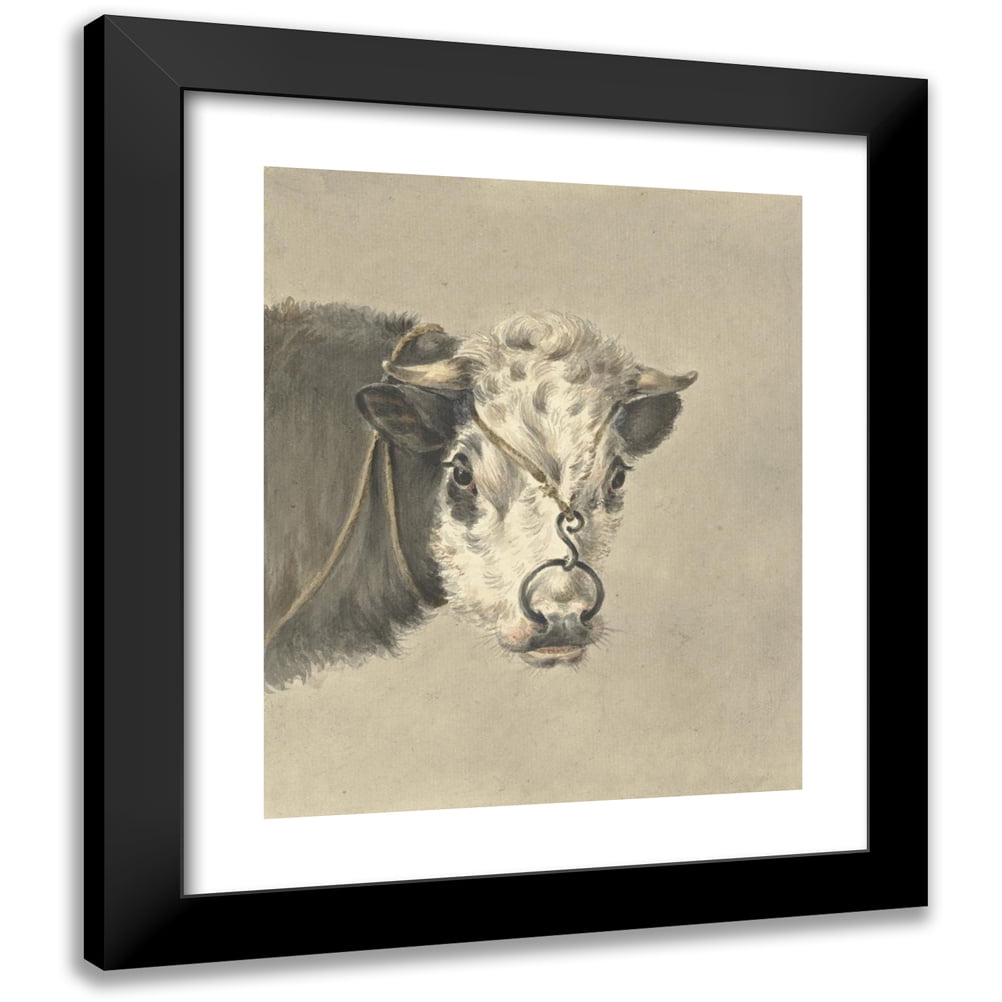 Jean Bernard 15x18 Black Modern Framed Museum Art Print Titled - Head ...