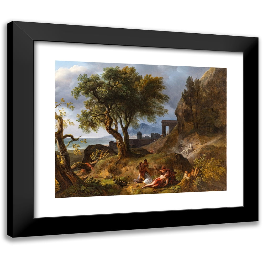Jean-Charles Joseph Rémond 18x15 Black Modern Framed Museum Art Print ...