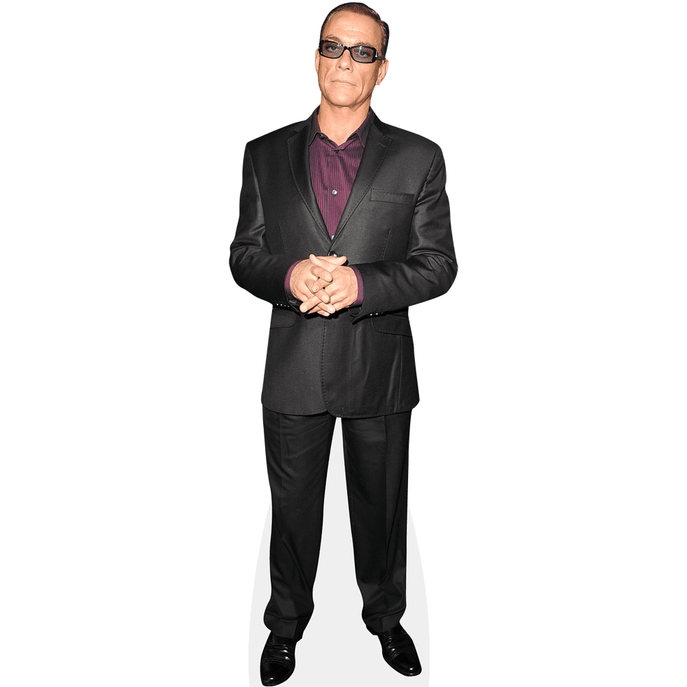 Jean-Claude Van Damme (Suit) Mini Cardboard Cutout Standee - Walmart.com