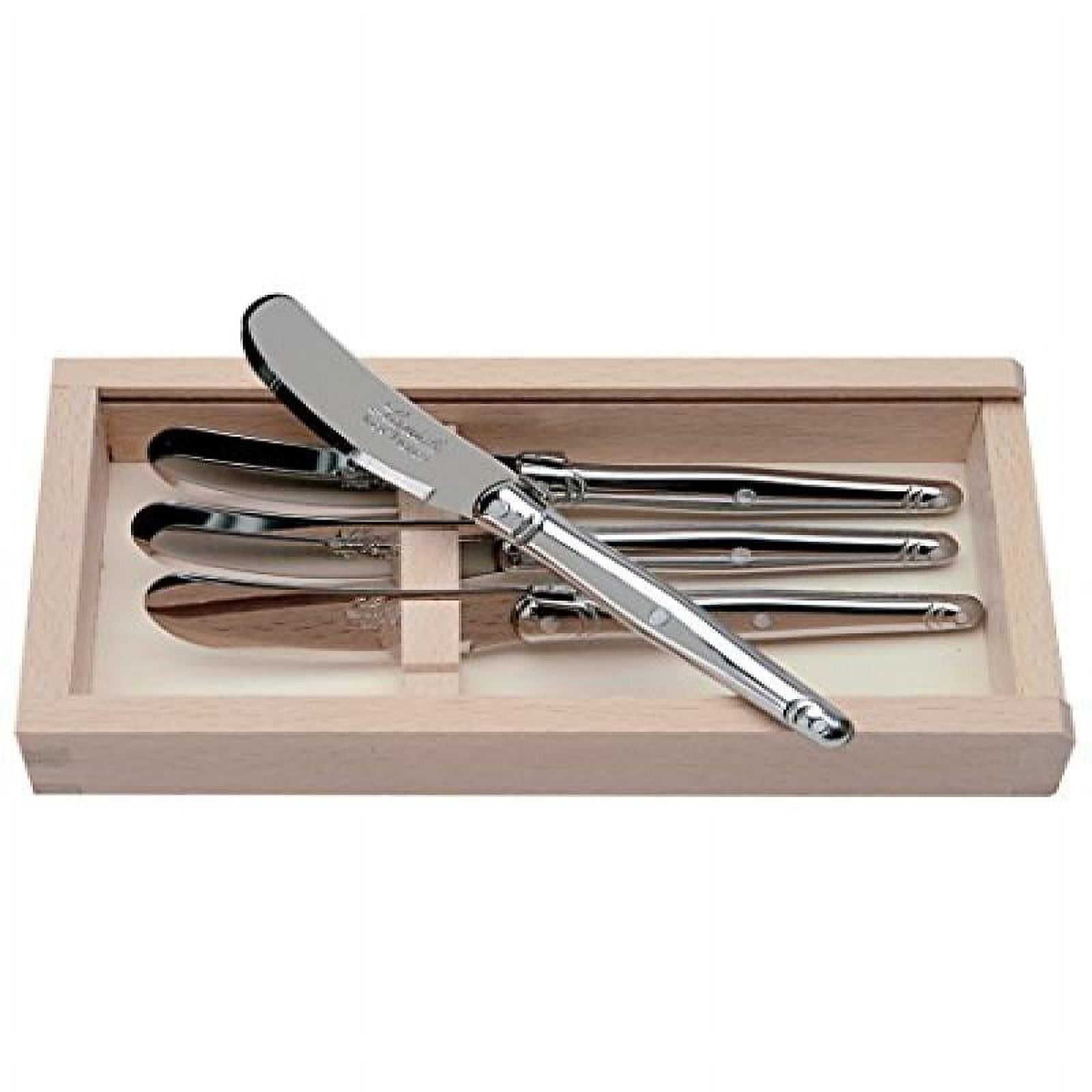 Jean Dubost Stainless Steel Spreader, Set of 4 - Walmart.com
