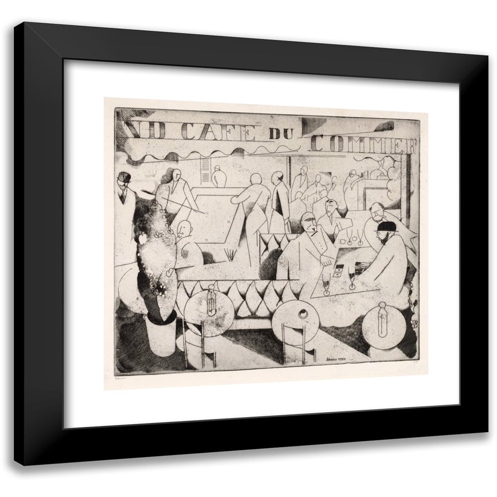 Jean Emile Laboureur 13x12 Black Modern Framed Museum Art Print Titled ...
