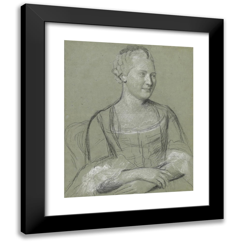 Jean-Etienne Liotard 15x18 Black Modern Framed Museum Art Print Titled ...
