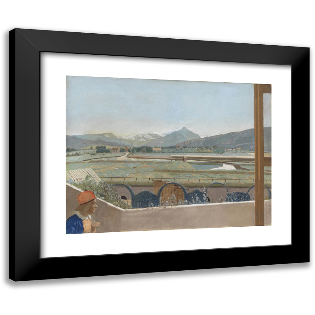 Jean-Etienne Liotard 18x15 Black Modern Framed Museum Art Print Titled ...