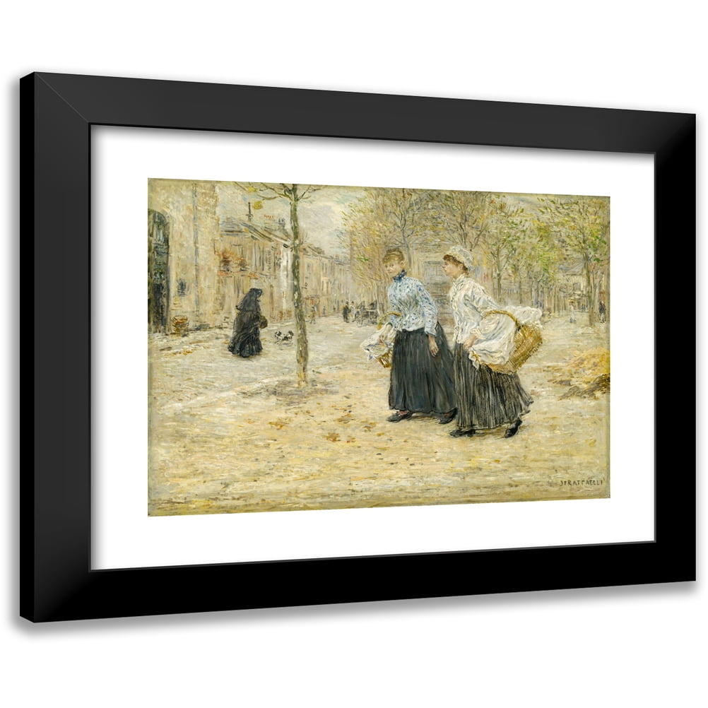 Jean François Raffaëlli 18x14 Black Modern Framed Museum Art Print ...