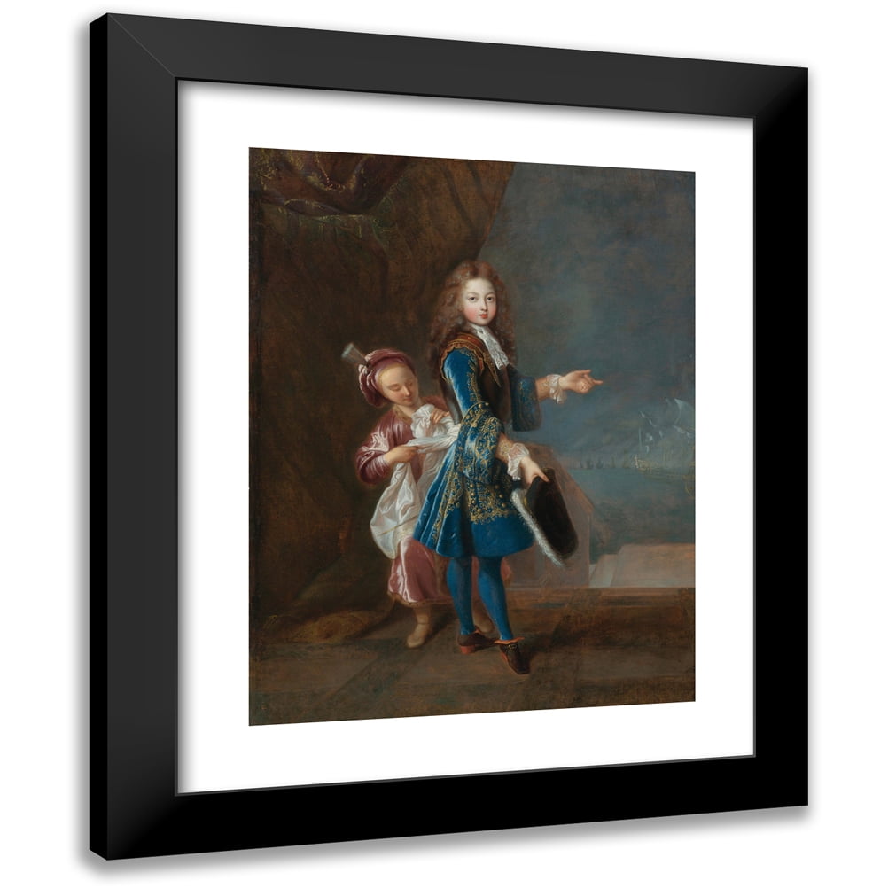 Jean-François de Troy 15x18 Black Modern Framed Museum Art Print Titled ...