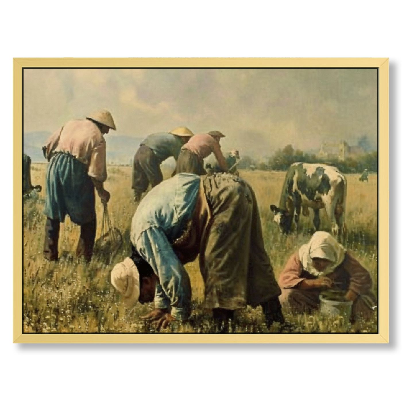 Jean-Francois Millet - , Poster Art Print Modern Wall Art Decor ...