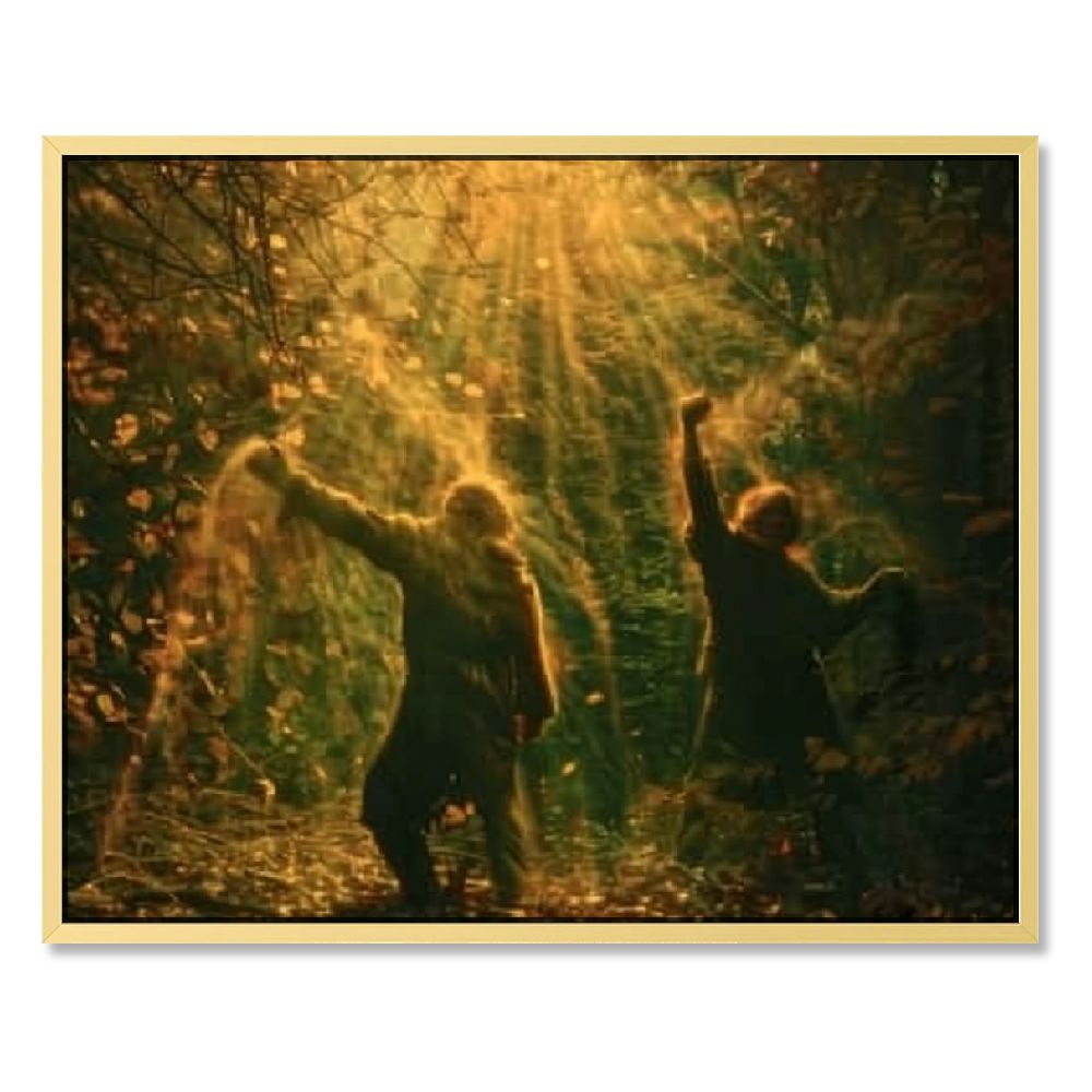 Jean Francois Millet Print - Hunting Birds at Night Art Poster ...