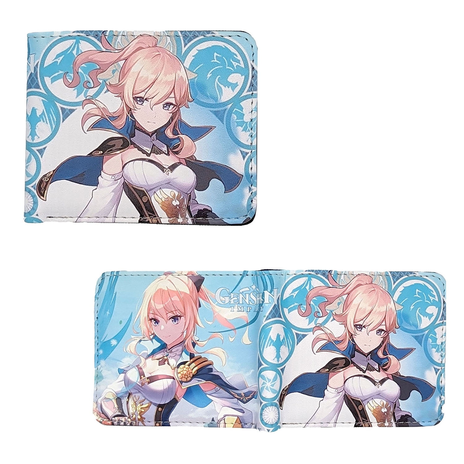 Jean Gunnhildr - Genshin Impact 4x5" Bi-Fold Wallet - Walmart.com
