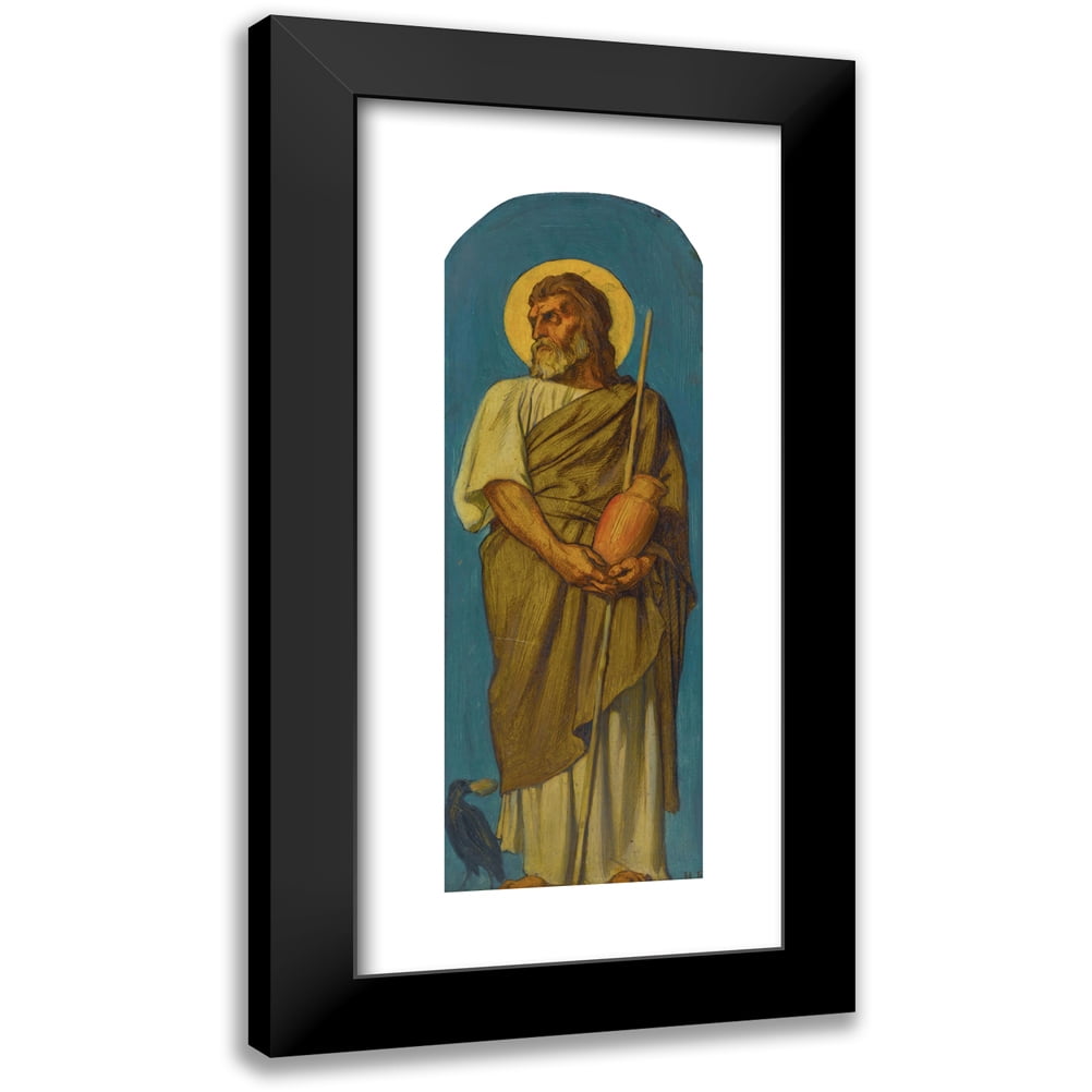 Jean-Hippolyte Flandrin 8x14 Black Modern Framed Museum Art Print ...