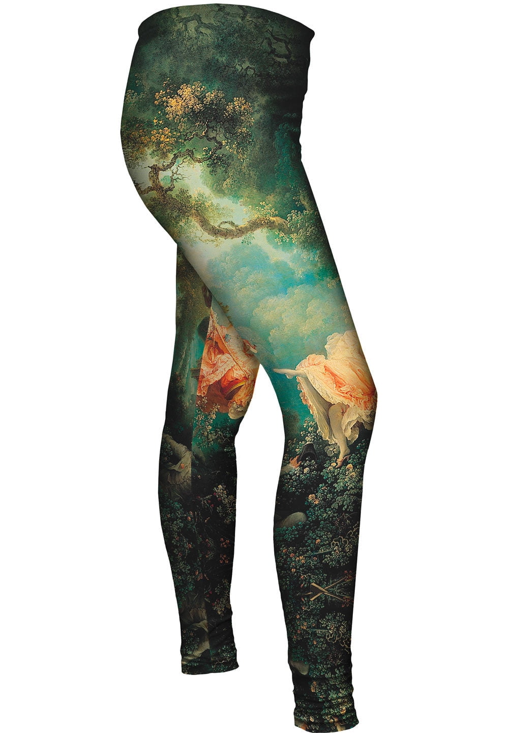 Jean Honore Fragonard The Swing Leggings - Walmart.com