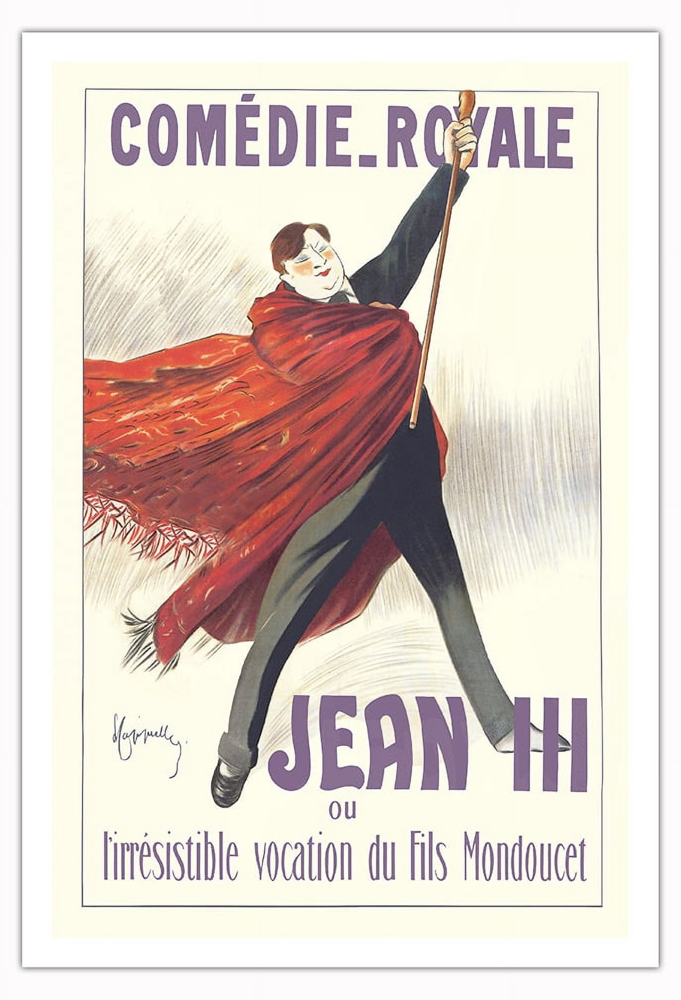 Jean III at the Royal Comedy (Comédie-Royale) - Starring Sacha Guitry ...