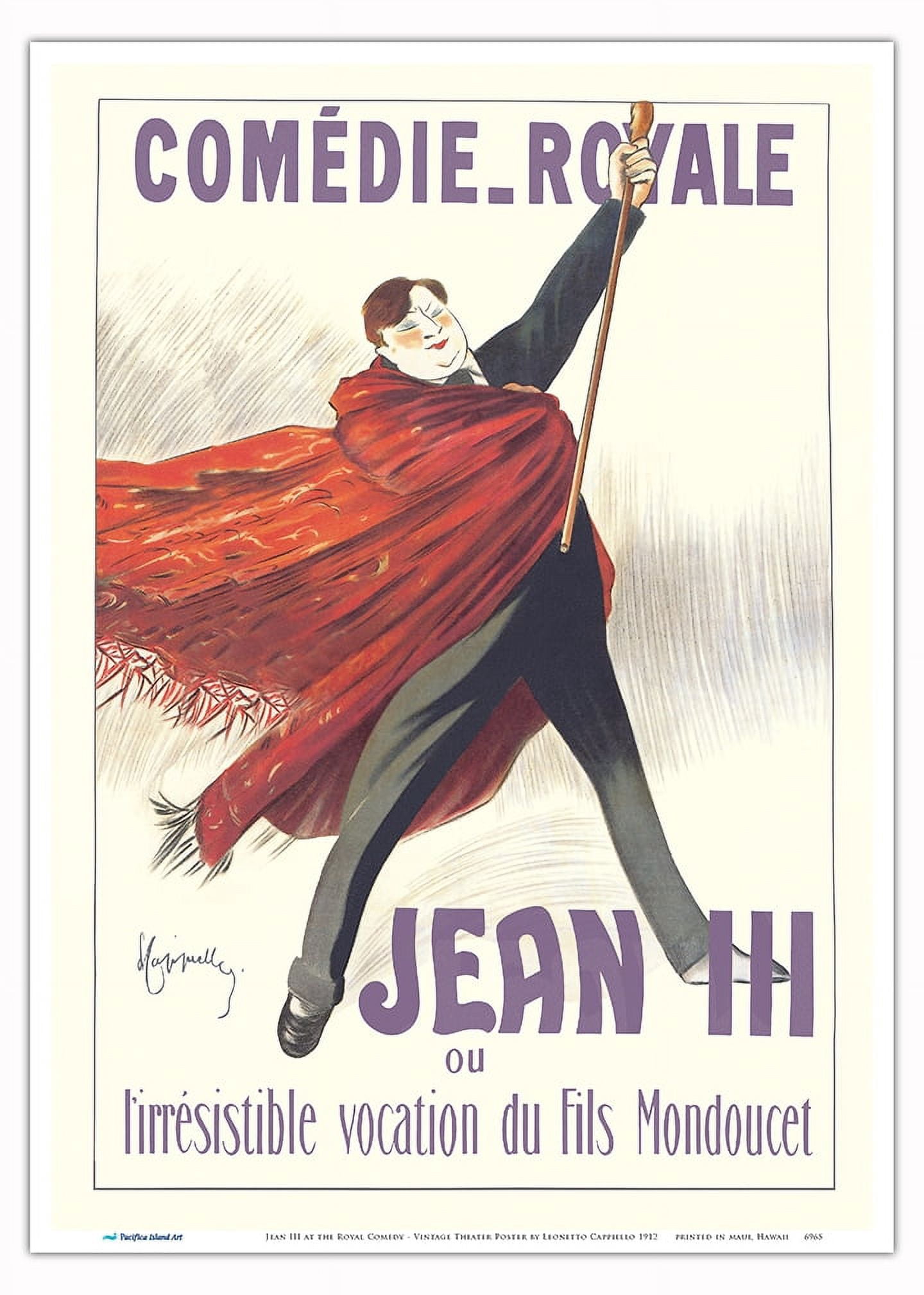 Jean III at the Royal Comedy (Comédie-Royale) - Starring Sacha Guitry ...