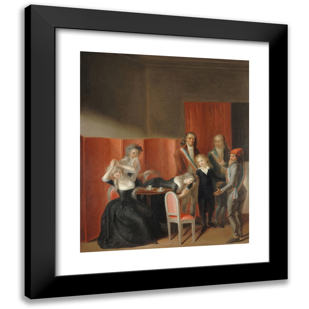 Jean-Jacques Hauer 12x14 Black Modern Framed Museum Art Print Titled ...