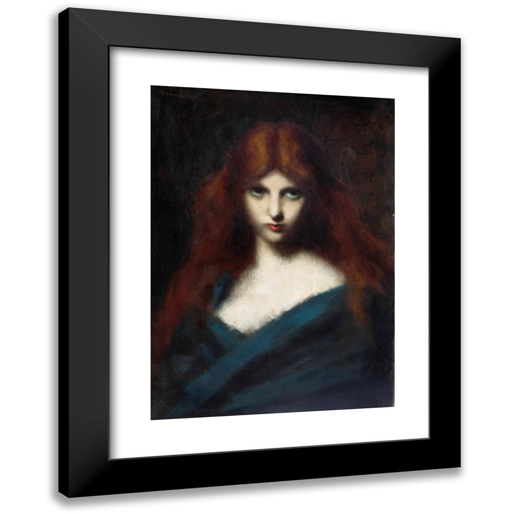 Jean-Jacques Henner 11x14 Black Modern Framed Museum Art Print Titled ...