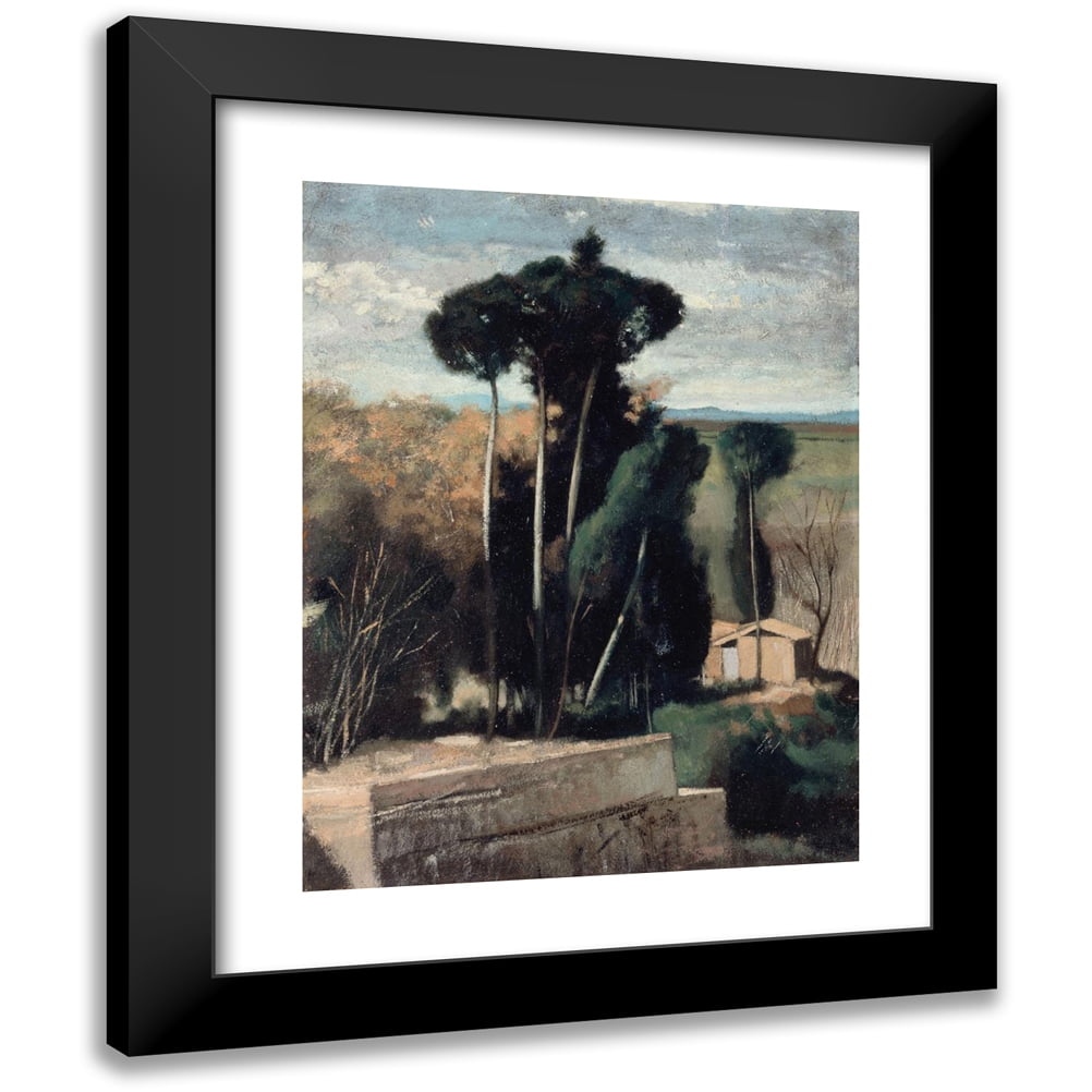 Jean-Jacques Henner 12x14 Black Modern Framed Museum Art Print Titled ...