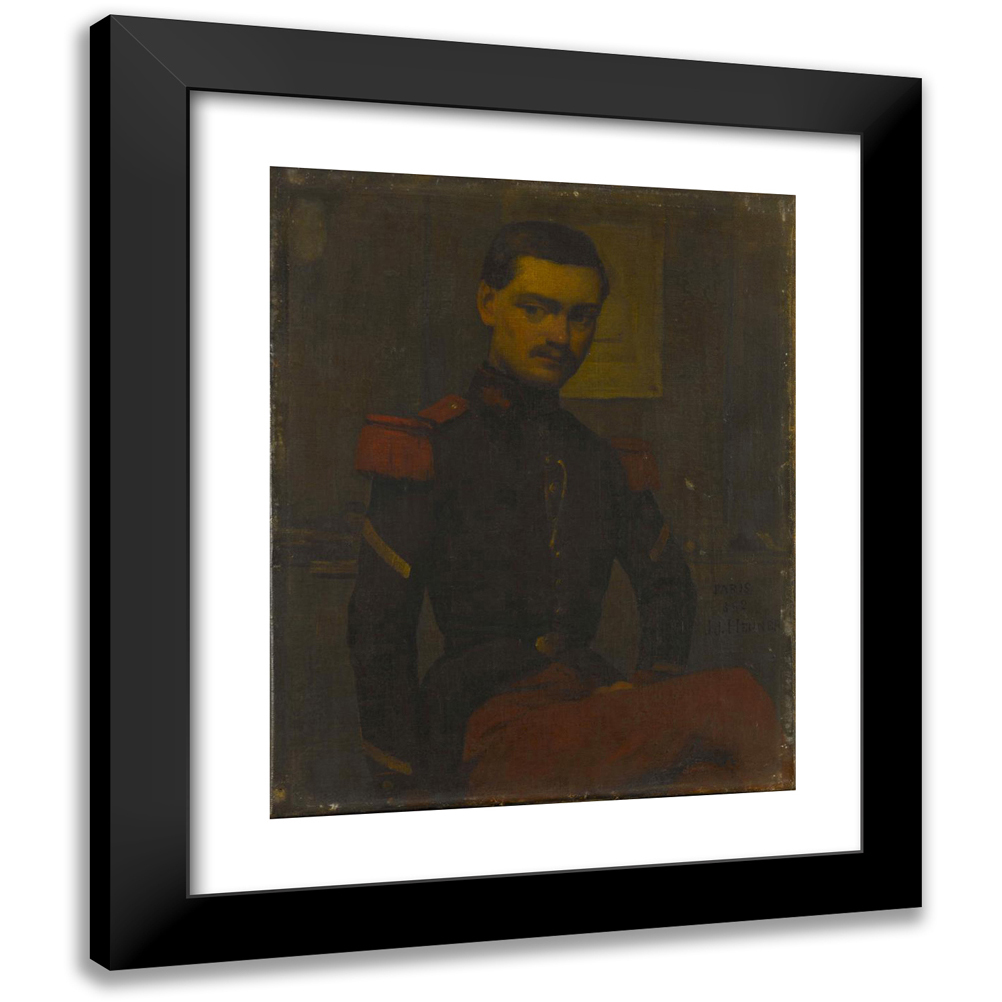 Jean-Jacques Henner 12x14 Black Modern Framed Museum Art Print Titled ...