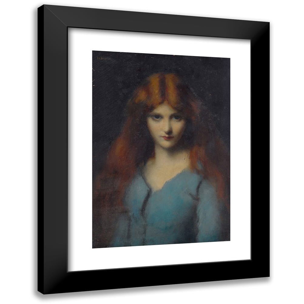 Jean-Jacques Henner 14x18 Black Modern Framed Museum Art Print Titled ...