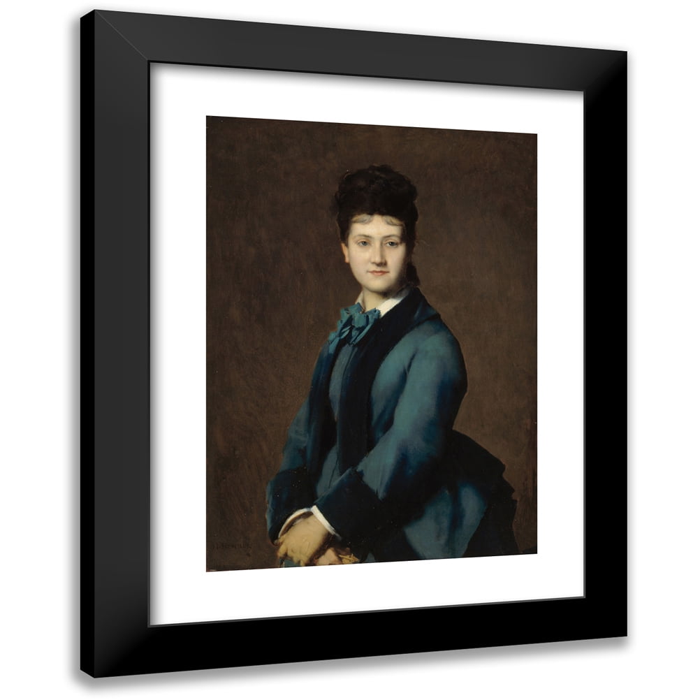 Jean-Jacques Henner 14x18 Black Modern Framed Museum Art Print Titled ...